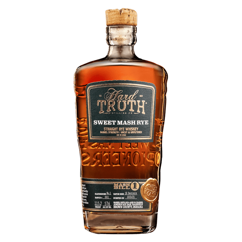 Hard Truth Rye Whiskey Sweet Mash 750ml